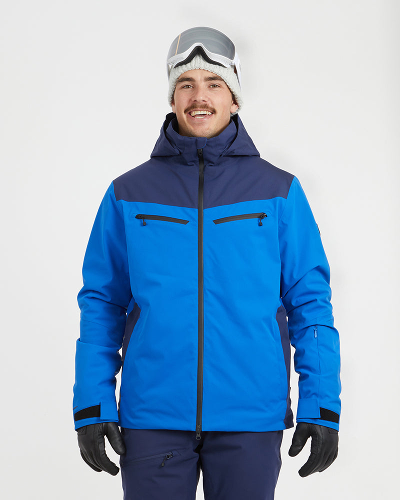 Quantum Mens Snow Jacket Marine Blue – XTM Performance